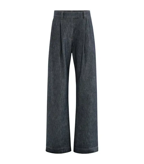 Brunello Cucinelli Sparkling Denim Trousers
