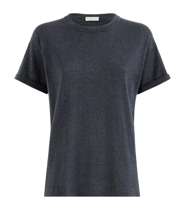 Brunello Cucinelli Cashmere-silk Blend T-shirt