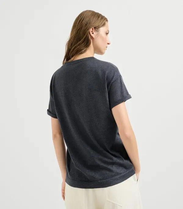 Brunello Cucinelli Cashmere-silk Blend T-shirt