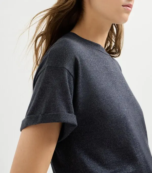 Brunello Cucinelli Cashmere-silk Blend T-shirt