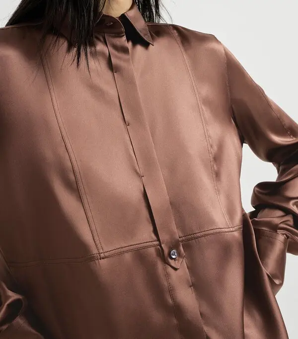 Brunello Cucinelli Stretch-silk Shirt