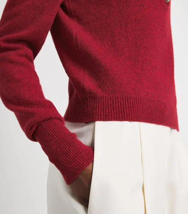 Safiyaa Wool-cashmere Polo Sweater