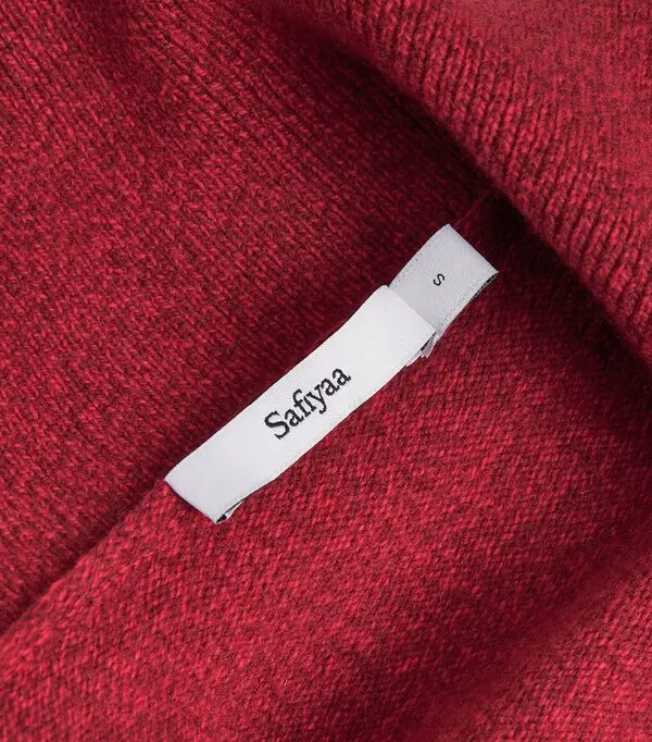Safiyaa Wool-cashmere Polo Sweater