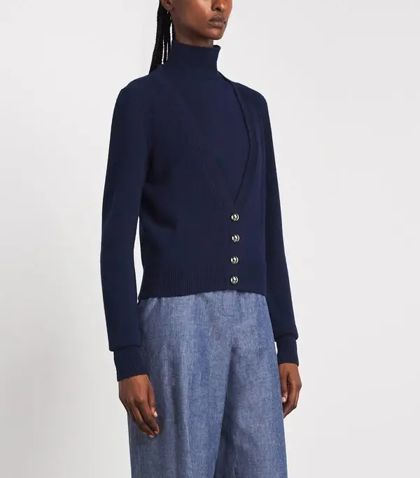 Safiyaa Wool-cashmere Cardigan