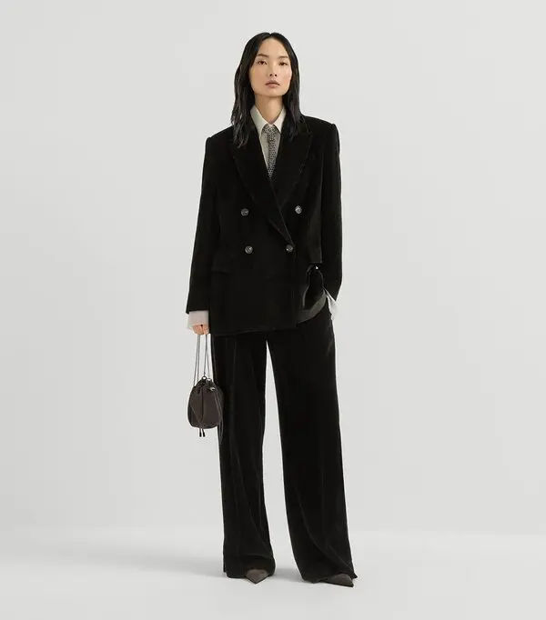 Brunello Cucinelli Corduroy Sparkling Trousers