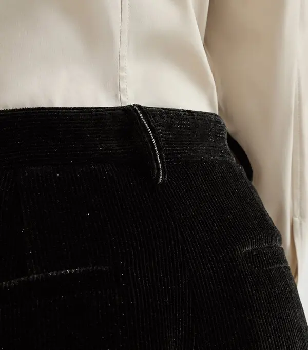 Brunello Cucinelli Corduroy Sparkling Trousers