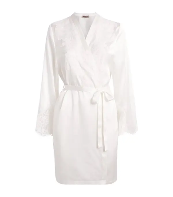 MARJOLAINE Silk Tess Robe