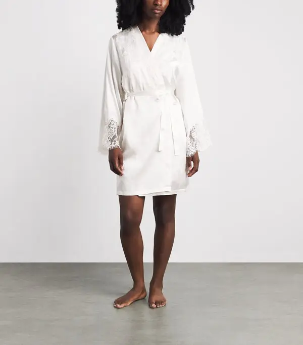 MARJOLAINE Silk Tess Robe