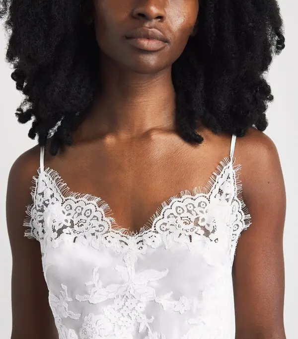 MARJOLAINE Silk Floral Tess Camisole
