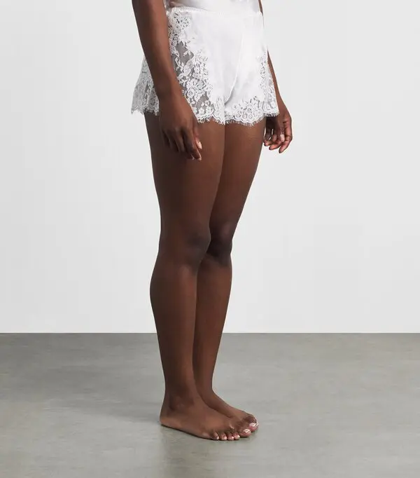 MARJOLAINE Silk Floral Tess Shorts