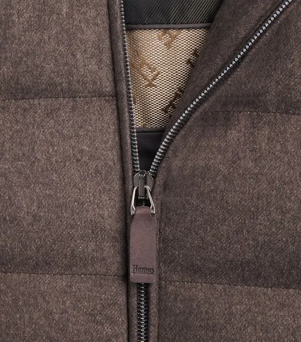 Herno Silk-cashmere Down Quilted Gilet
