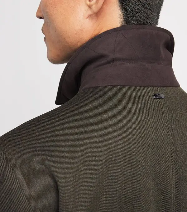 Herno Virgin Wool Car Coat