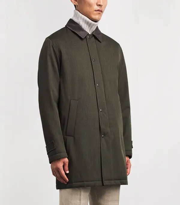 Herno Virgin Wool Car Coat