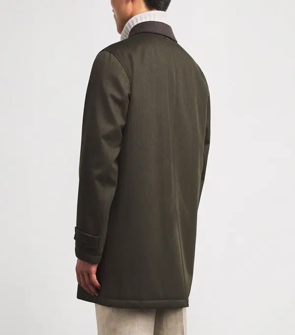 Herno Virgin Wool Car Coat