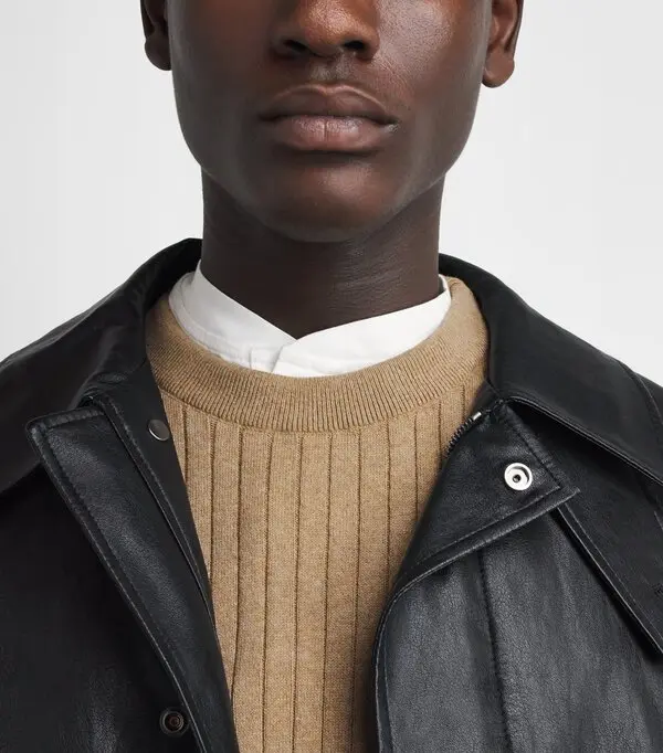 Oliver Peoples Organic Cotton Ribbed Blenheim Sweater