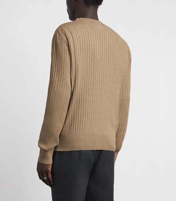 Oliver Peoples Organic Cotton Ribbed Blenheim Sweater