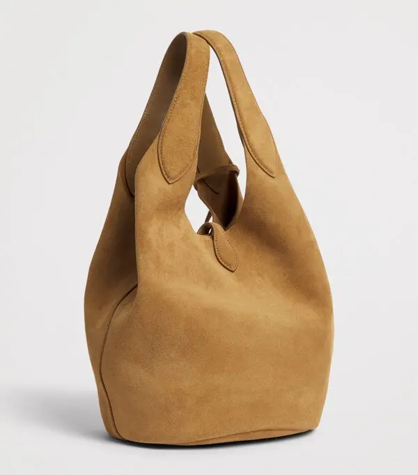 Polo Ralph Lauren Medium Suede Polo Play Tote Bag