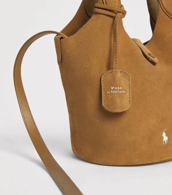 Polo Ralph Lauren Small Suede Polo Play Cross-body Bag