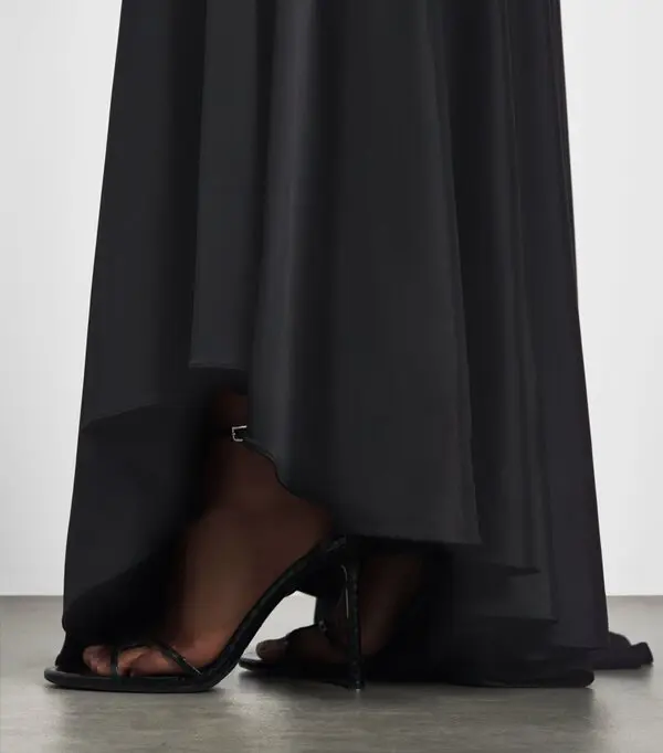Rabanne Asymmetric-hem Embellished Gown