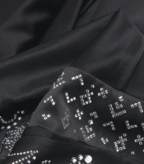 Rabanne Asymmetric-hem Embellished Gown
