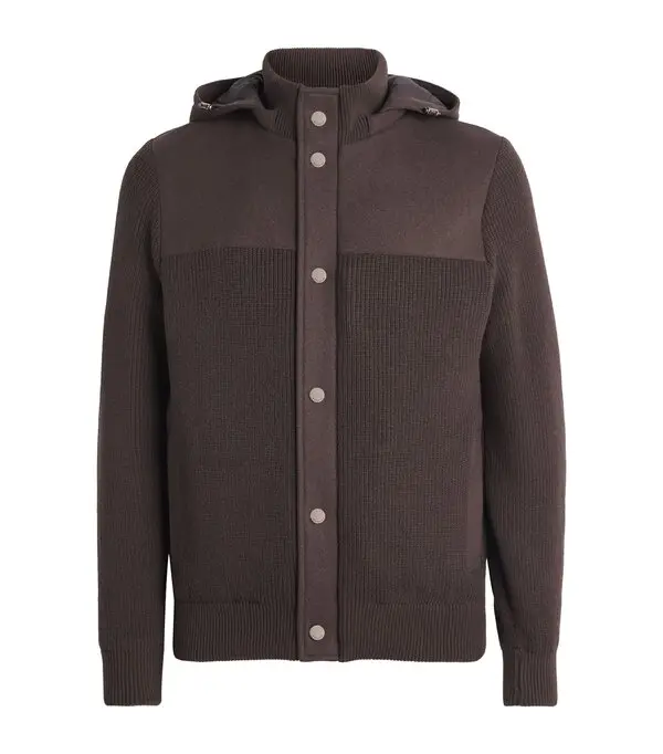 FIORONI CASHMERE Virgin Wool Down Jacket