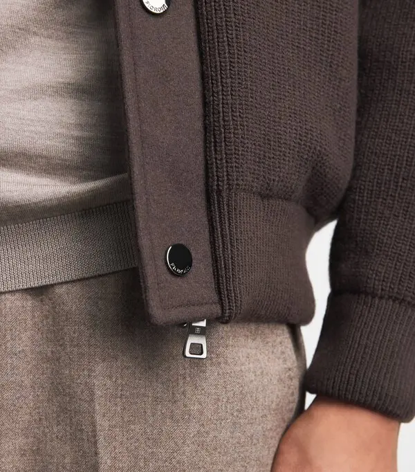 FIORONI CASHMERE Virgin Wool Down Jacket