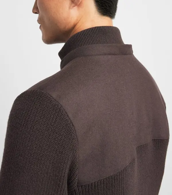 FIORONI CASHMERE Virgin Wool Down Jacket