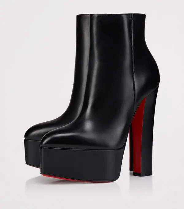 CHRISTIAN LOUBOUTIN Jenna Bootie 150 Leather Boots