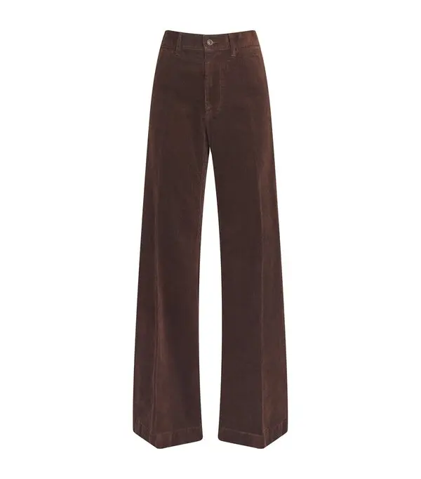 Polo Ralph Lauren Corduroy Beaton Flare Trousers - Brown