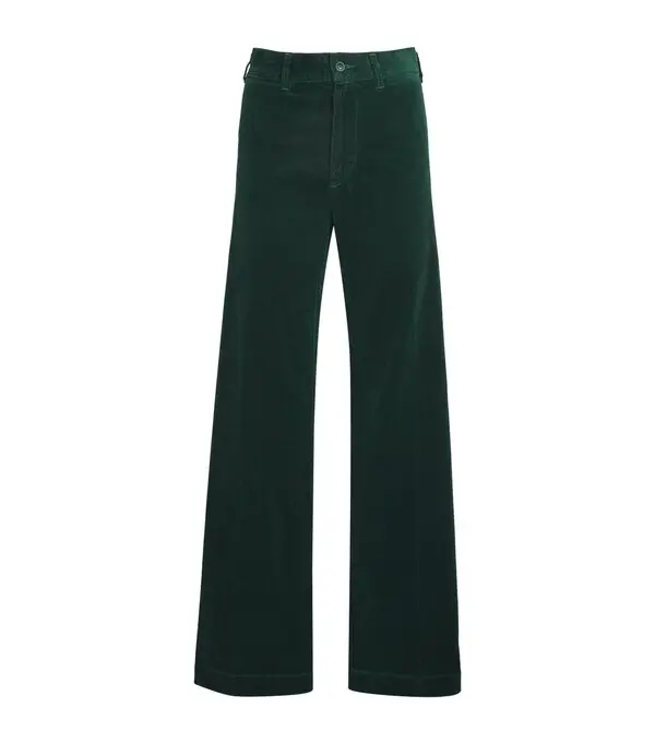 Polo Ralph Lauren Corduroy Beaton Flare Trousers - Green