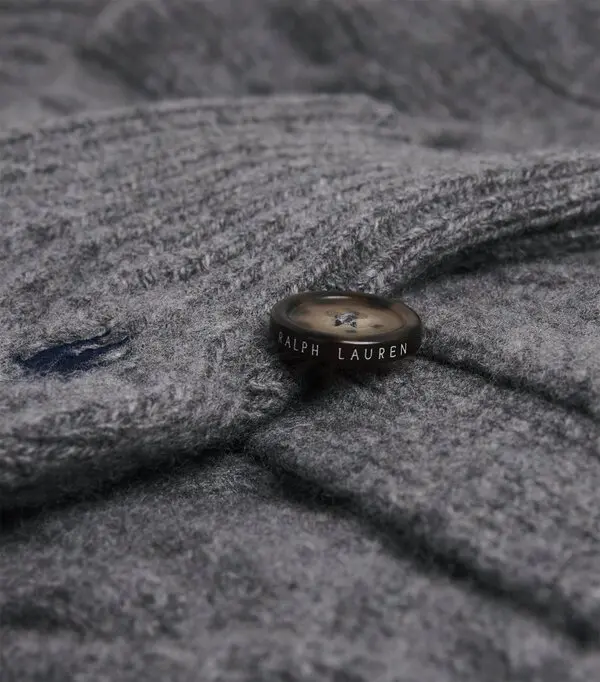 Polo Ralph Lauren Wool-cashmere Cable-knit Cardigan