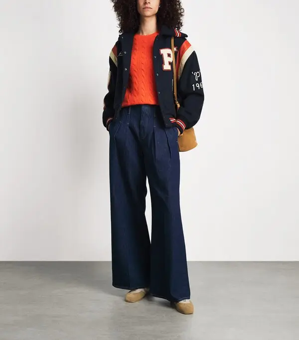 Polo Ralph Lauren Wool-cashmere Cable-knit Sweater