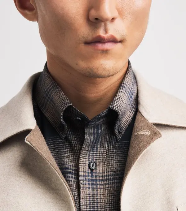 Eton Flannel Check Shirt