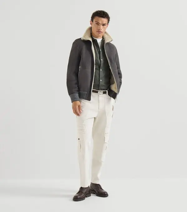 Brunello Cucinelli Virgin Wool Flannel Overshirt