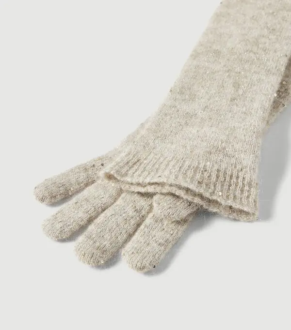 Brunello Cucinelli Embellished Gloves
