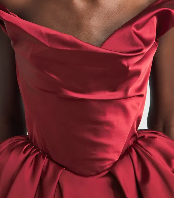 VIVIENNE WESTWOOD Taffeta Bagatelle Mini Dress