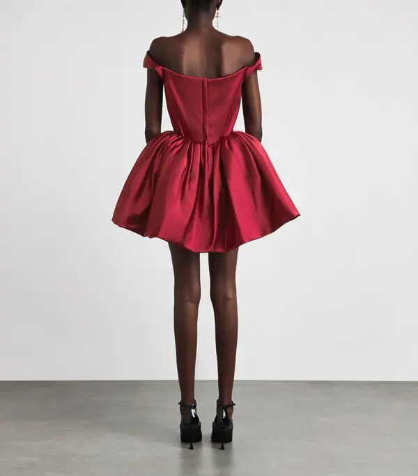 VIVIENNE WESTWOOD Taffeta Bagatelle Mini Dress