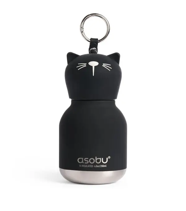 ASOBU Mini Bestie Kitty Water Bottle Bag Charm