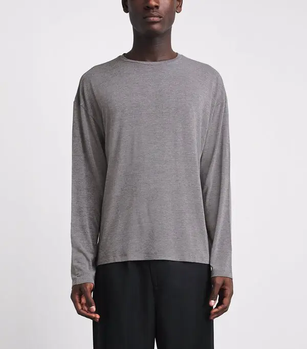 LE17SEPTEMBRE Long-sleeve T-shirt - Grey