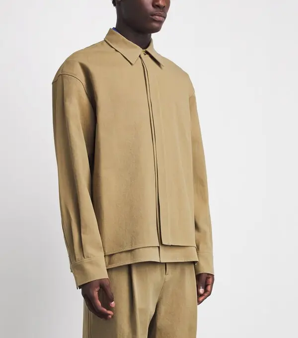 LE17SEPTEMBRE Cotton Double-layer Overshirt