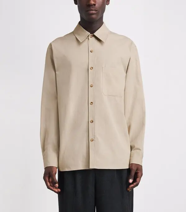 LE17SEPTEMBRE Cotton Chest Pocket Shirt