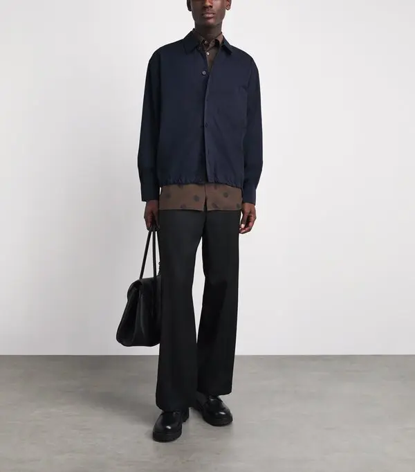 LE17SEPTEMBRE Drawstring-hem Overshirt