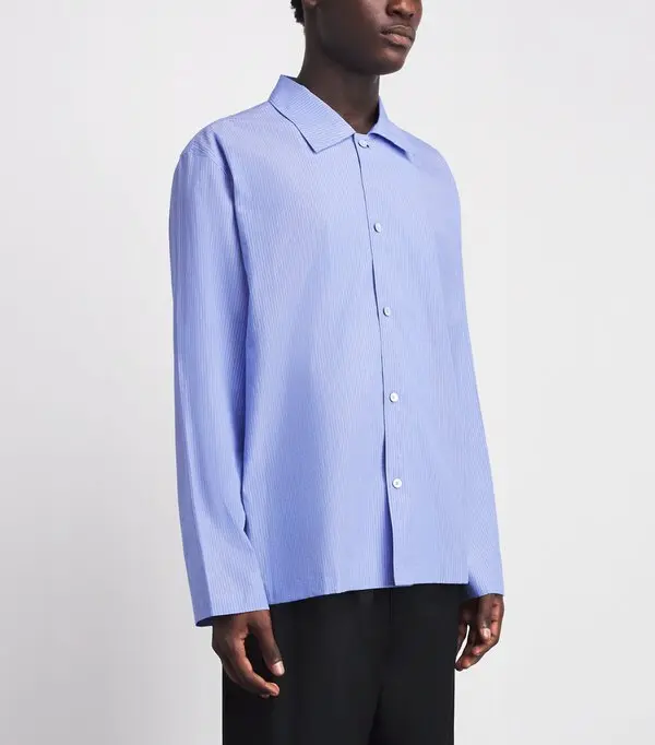 LE17SEPTEMBRE Cotton Stripe Pyjama Shirt