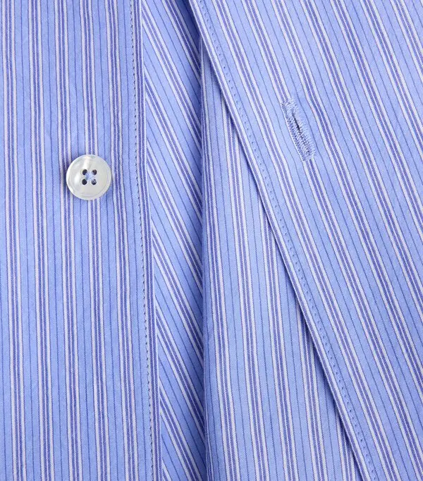 LE17SEPTEMBRE Cotton Stripe Pyjama Shirt