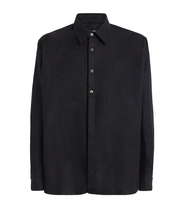LE17SEPTEMBRE Wool Half-placket Overshirt