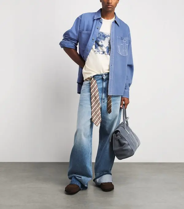 JW Anderson Oversized Denim Shirt