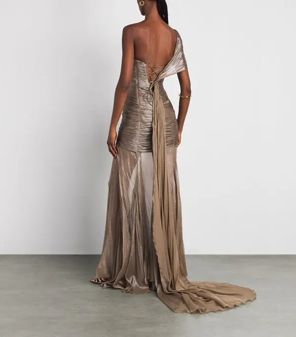 MARIA LUCIA HOHAN Silk Marimar Gown