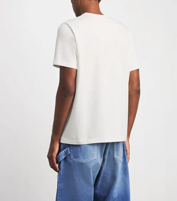 JW Anderson Cotton Logo-embroidered T-shirt