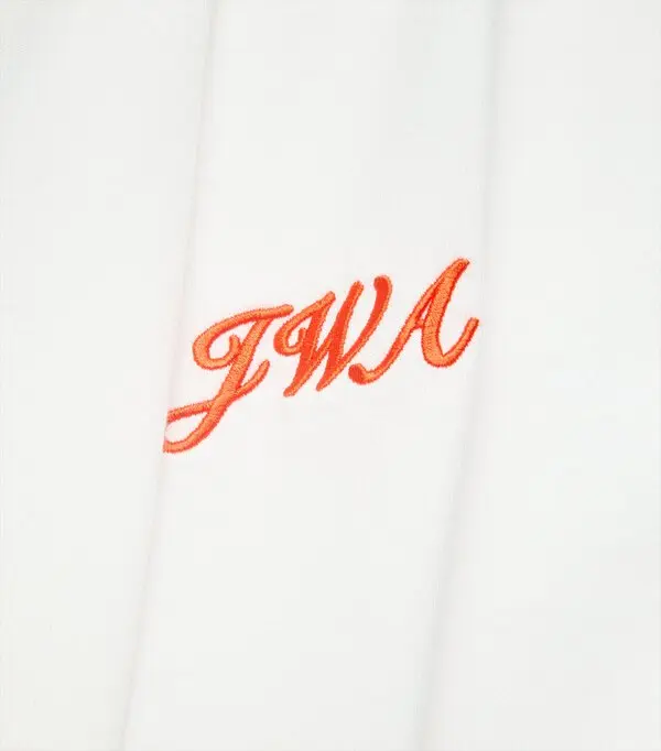 JW Anderson Cotton Logo-embroidered T-shirt