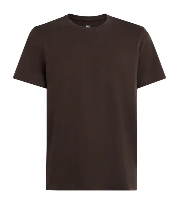 Paige Pima Cotton Sorden T-shirt - Brown